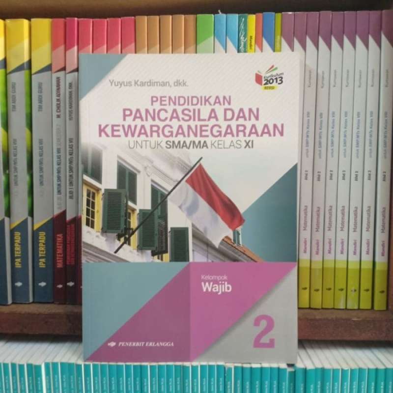 Promo Buku Ppkn Kelas 2 Sma/ma Erlangga Kelompok Wajib Diskon 23% Di Seller Emerald Store ...