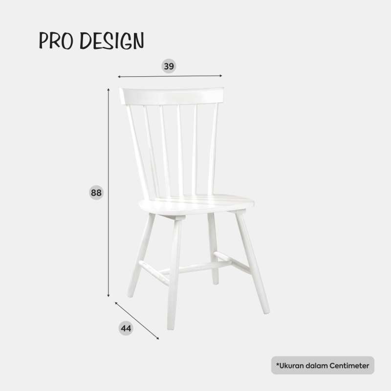 Promo Pro Design Ragna Kursi Makan (Dining Chair) Diskon 49% di Seller ...