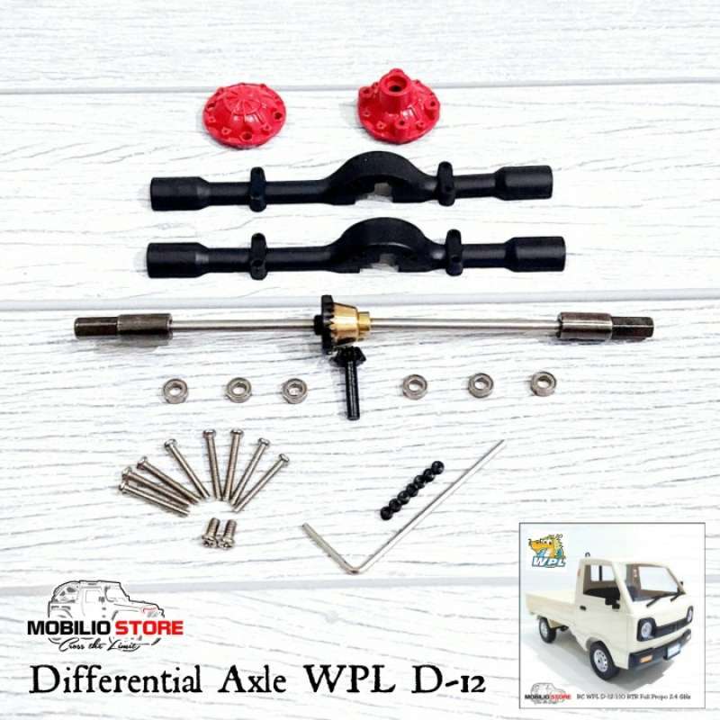 Promo Upgrade Part - Differential Axle Wpl D12 Gardan Diferensial D-12 ...