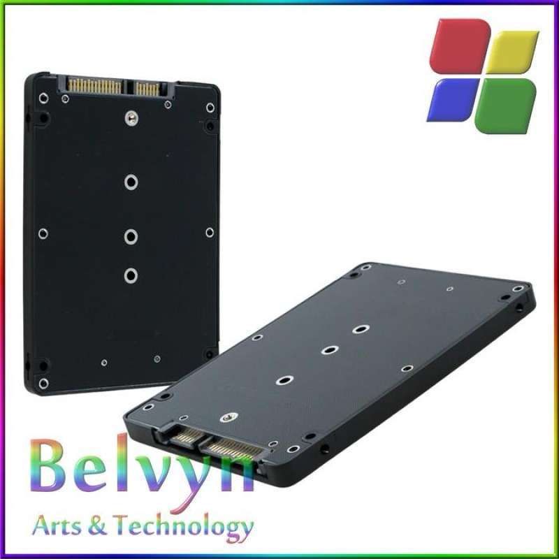 Jual Xiede M.2 Ngff Ssd To 2.5 Inch Sata Adapter Card Enclosure 7mm ...
