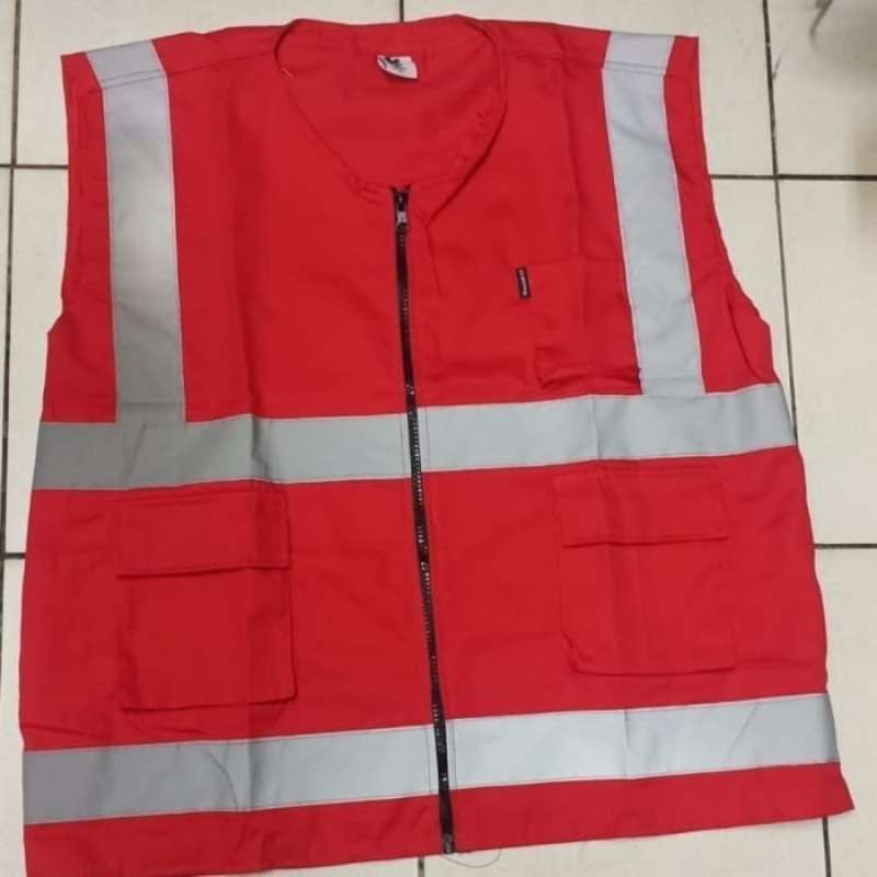 Promo Rompi Safety Proyek Reflector American Drill Diskon 23% di Seller ...