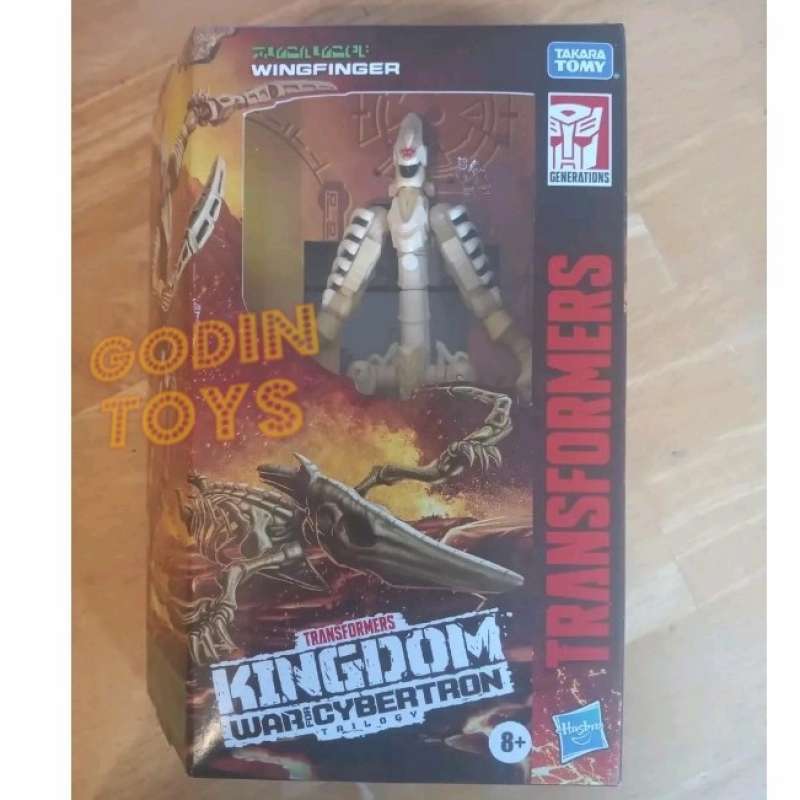 Promo Transformers Wingfinger War Kingdom Cybertron Hasbro deluxe ...