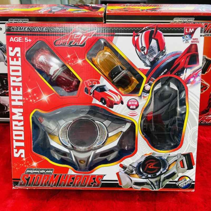Jual Mainan Belt Driver Kamen Rider Strom Heroes Sabuk Kamen Rider ...