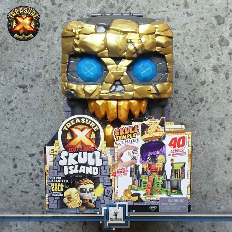 Jual Treasure X Lost Lands Skull Island Skull Temple Mega Playset 40 ...