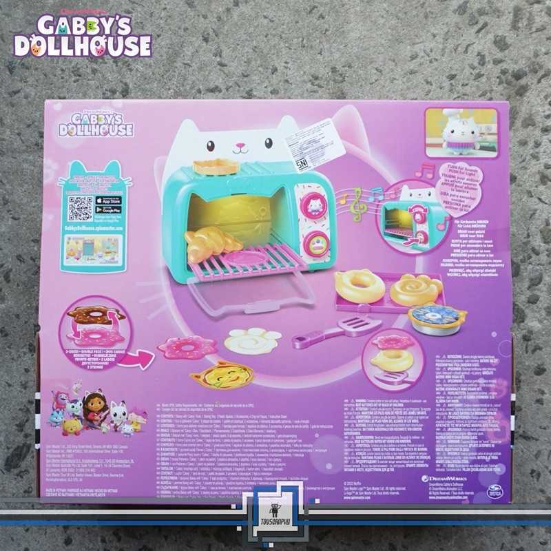Jual Gabby's Dollhouse Gabby Bakey With Cakey Oven Kitchen With Donuts ...