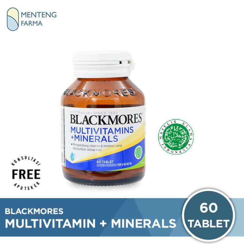 Jual Blackmores Multivitamin & Minerals - Isi 30 Tablet Di Seller Onic Shop - Harapan Jaya, Kota ...