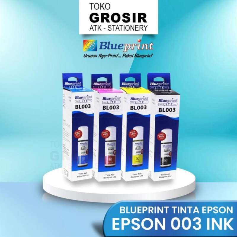 Jual Tinta Epson 003 Ink Refill For Printer L Series L1110 L3110 L3150 ...