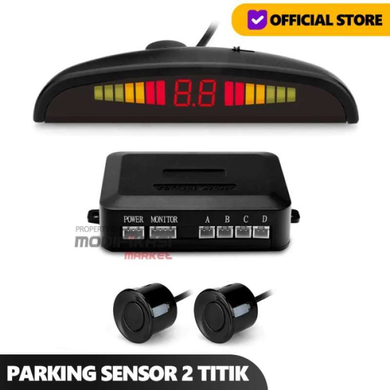 Promo SENSOR PARKIR MOBIL 2 TITIK UNIVERSAL / SENSOR PARKIR BELAKANG ...