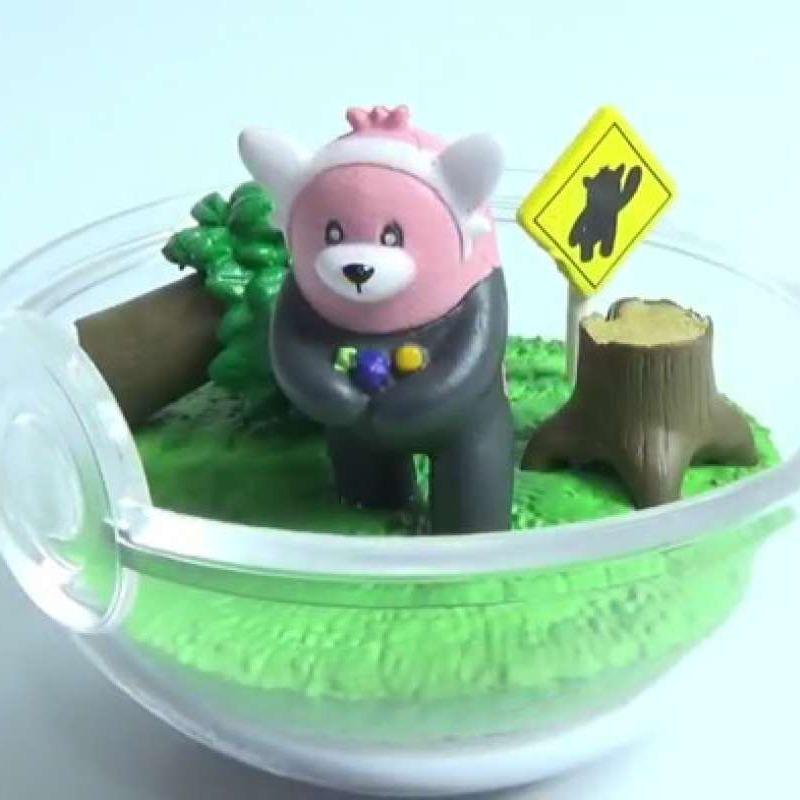 Promo Pokemon Pokeball Terrarium Terarium sun Moon Alola ex Bewear Bear ...