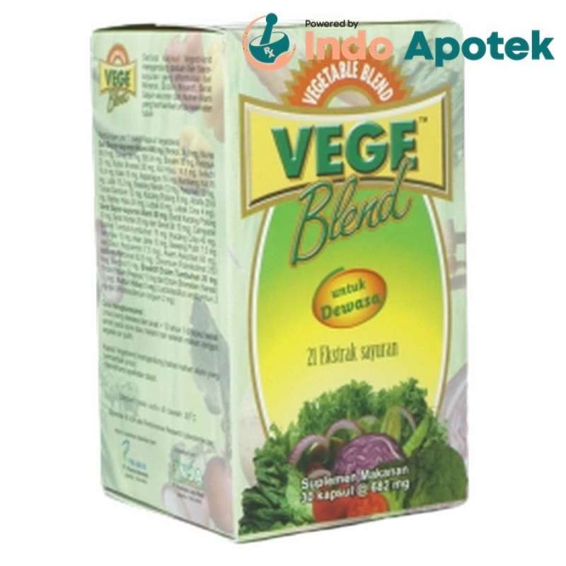 Jual Vegeblend 21 V.extrct Adult 30 Capsules Di Seller Zebaa Shop ...