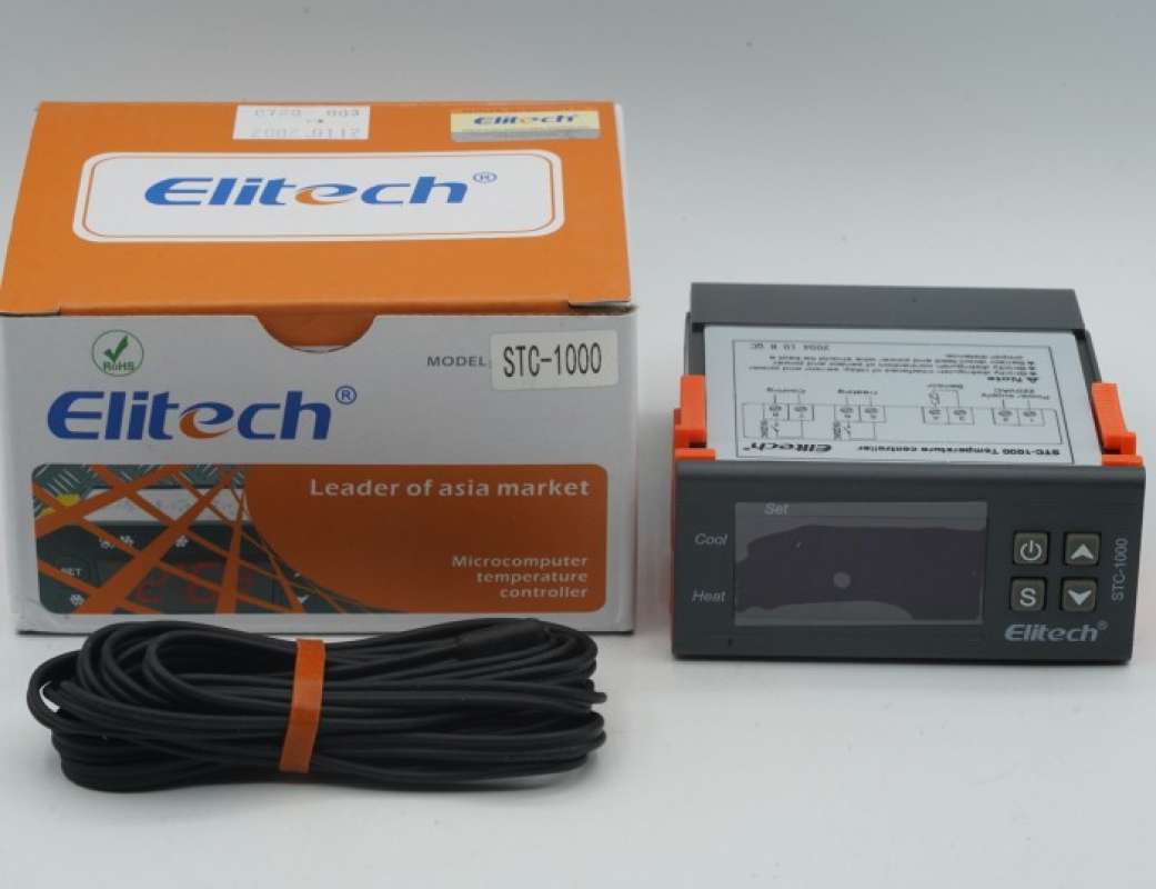 Jual elitech stc-1000 thermostat termostat aquarium incubator seafood ...