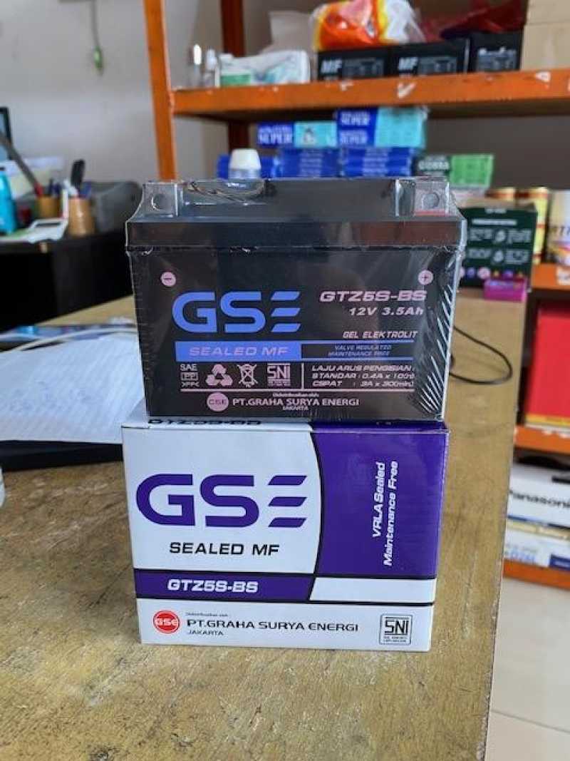 Promo Aki Motor Yamaha Jupiter Mx New Gtz5s Gs Grand Sonic Accu Kering ...