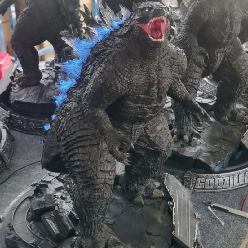 Jual Patung Legendary King Monster Kaiju Godzilla Roar Resin Statue ...