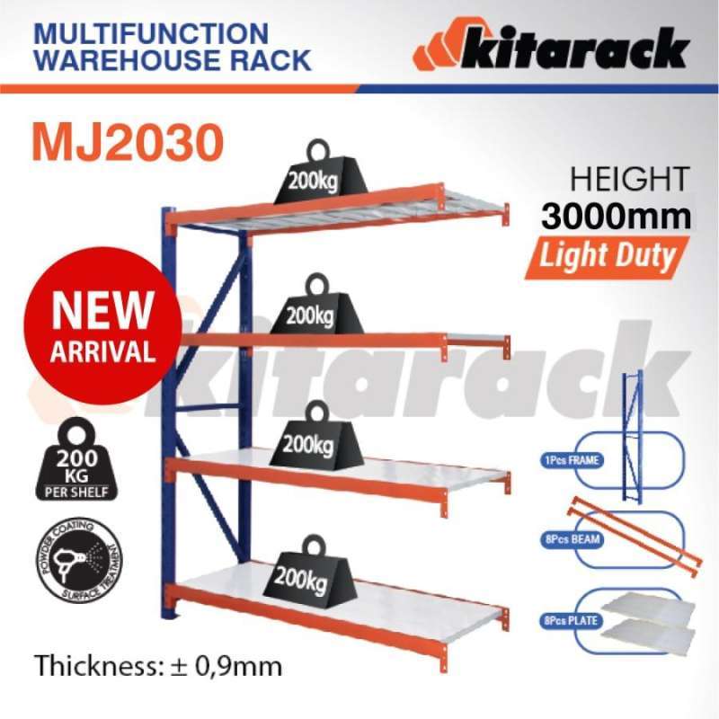 Jual Kitarack Mj2030 (jointer) - Warehouse Rack Rak Besi Rak Gudang ...