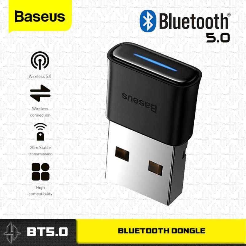 Promo BASEUS BA04 BLUETOOTH DONGLE 5.0 RECEIVER ADAPTER LAPTOP PC ...