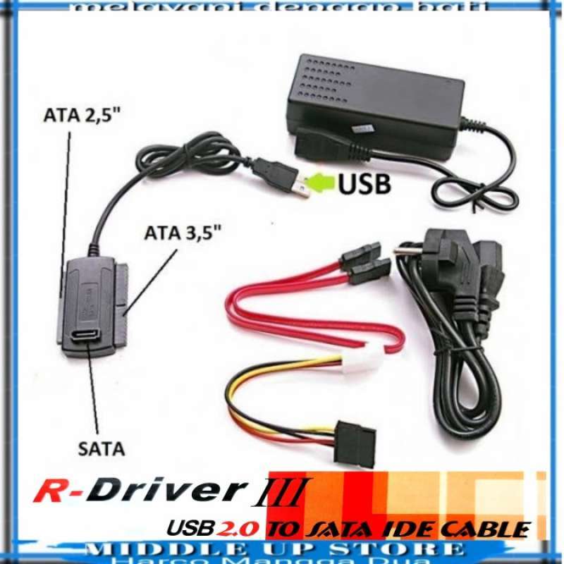 Promo Usb to ide / sata adapter R-DRIVER III Diskon 23% di Seller ...