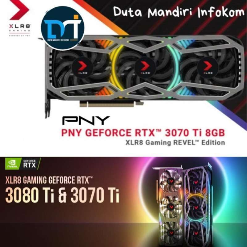 Promo PNY GeForce RTX 3070 Ti 8GB XLR8 Gaming REVEL EPIC X RGB - Triple Fan Diskon 23% di Seller ...