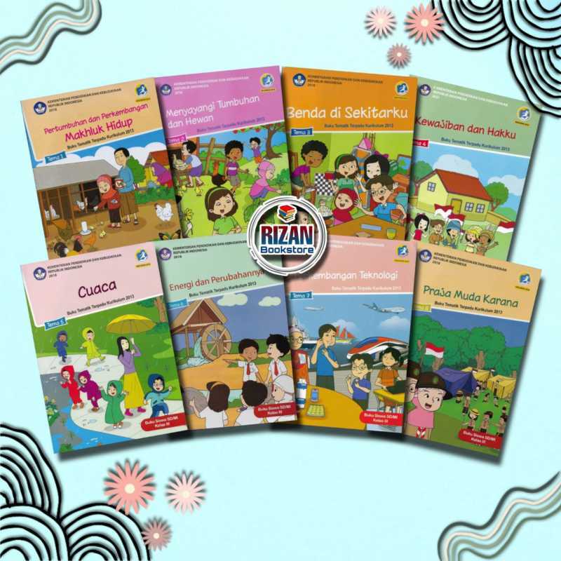 Jual Buku Tematik SD Kelas 3 Tema 1-8 Edisi Revisi Tahun 2018 - TEMA 4 di Seller Rizan Bookstore ...
