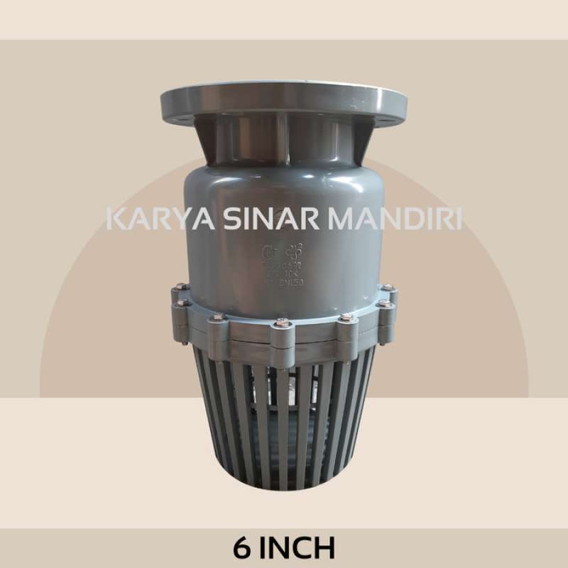 Promo Swing Foot Valve Pvc 6 Inch Flange Jis 10k Diskon 33% Di Seller ...
