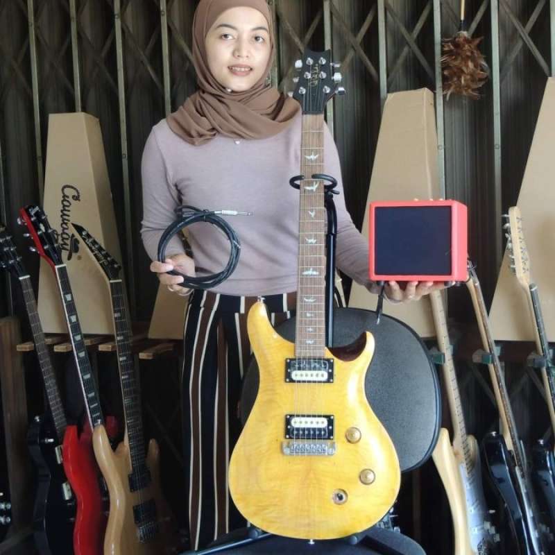 Jual Jual Gitar Elektri Prs Paket Ampli Dan Kabel Jek Di Seller Kazuma ...