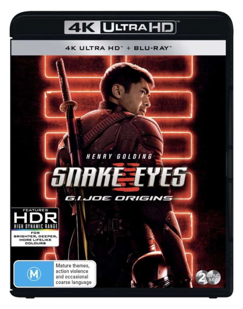 Promo Snake Eyes Gi Joe Origins (4K Uhd + Blu Ray) - Bluray Impor ...