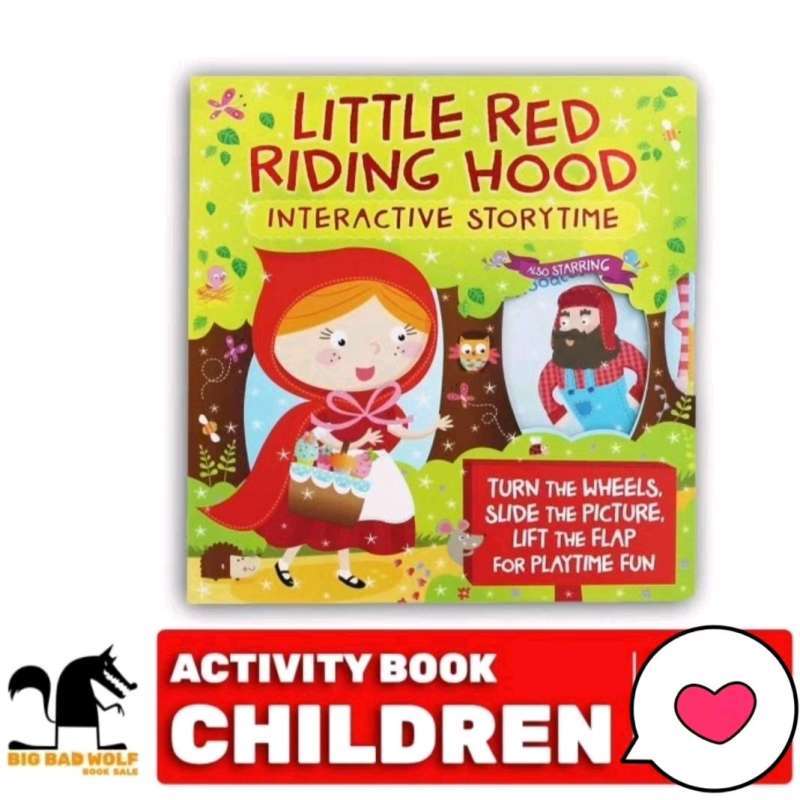 Jual BIG BAD WOLF LITTLE RED RIDING HOOD: INTERACTIVE STORYTIME - BUKU ...