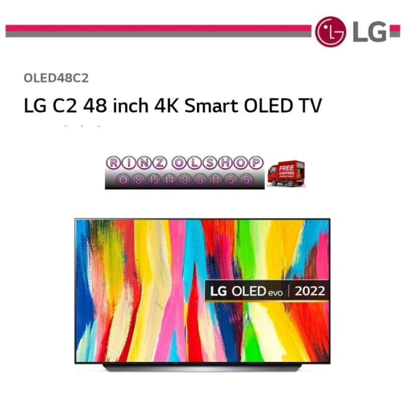Promo LED TV LG 48C2PSA OLED SMART TV UHD 4K HDR10 DOLBY 48C2 Diskon 20 ...