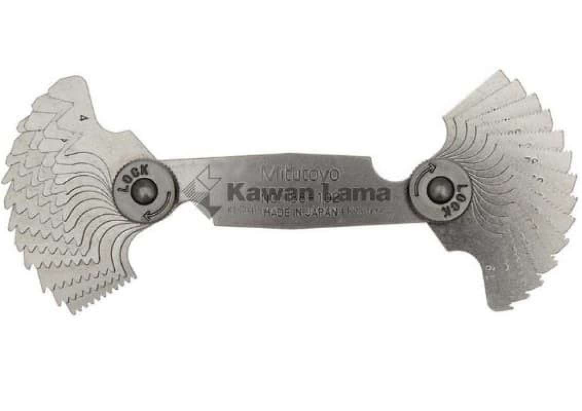 Promo Thread Pitch Gages 4-60tpi (28) 188-102 Mitutoyo Mt0000476 Diskon 23% Di Seller Jitsian ...