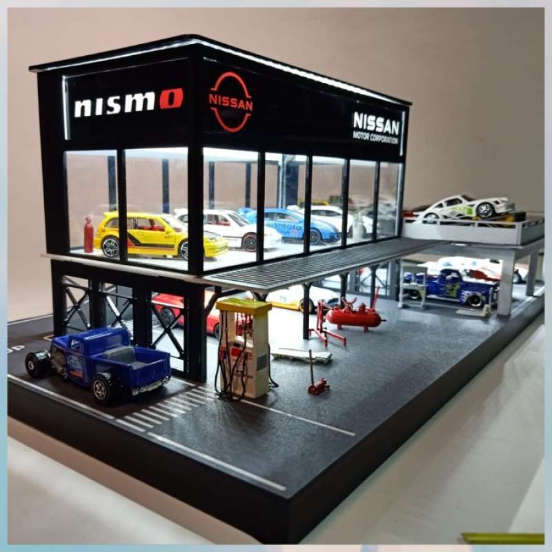 Promo Diorama Nissan Nismo Ramp skala 1:64 Diskon 33% di Seller Toys ...