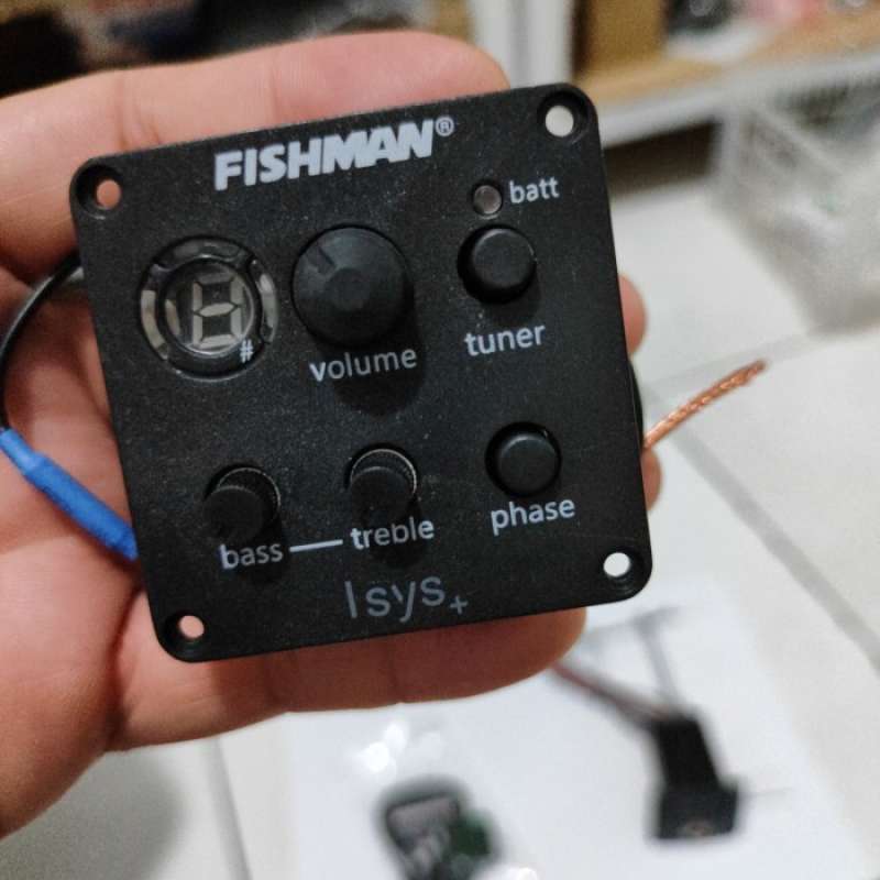 Promo Preamp Fishman Isys Plus/Eq Fishman Isys+/Pickup Gitar Diskon 23% ...