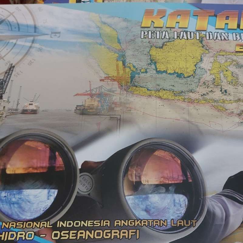 Promo KATALOG PETA LAUT INDONESIA- NAUTICAL CHART-BUKU NAUTIKA edisi ...