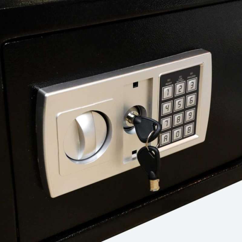 Promo Brankas Mini Electric Password Safe Deposit Box 2 Dimensi Pilihan ...