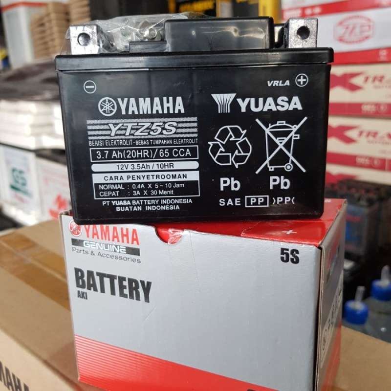 Promo Yamaha Genuine Battery Ytz5s Diskon 17% Di Seller Mekanik Handal ...