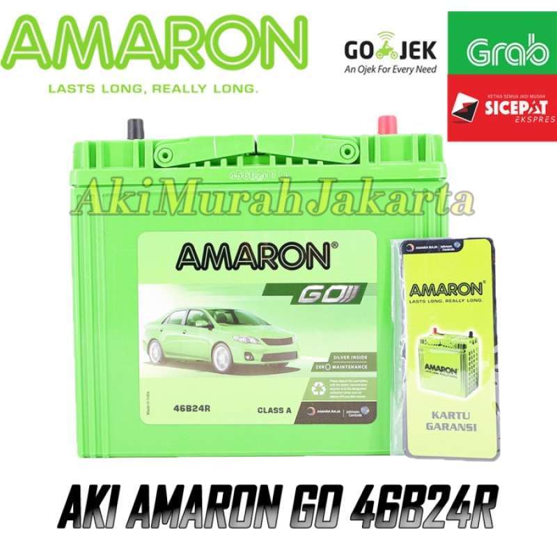 Jual Aki Mobil Toyota Avanza NS60 / 46B24R Amaron GO Aki Kering 12v / 45Ah di Seller Akbar ...