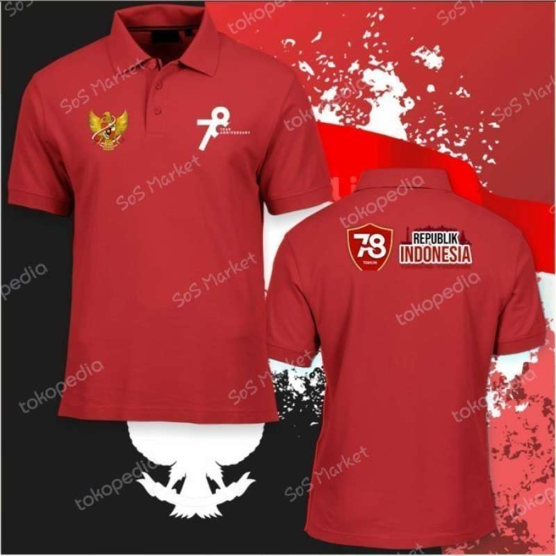 Jual POLO HUT RI 78 - BAJU POLO 17 AGUSTUS - KAOS POLO HUT RI 4 di ...