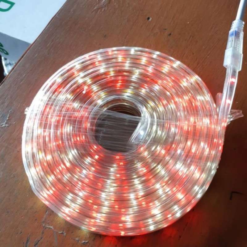 Jual LAMPU LED SELANG MERAH PUTIH 7 METER INDOOR OUTDOOR 17 AGUSTUS ...