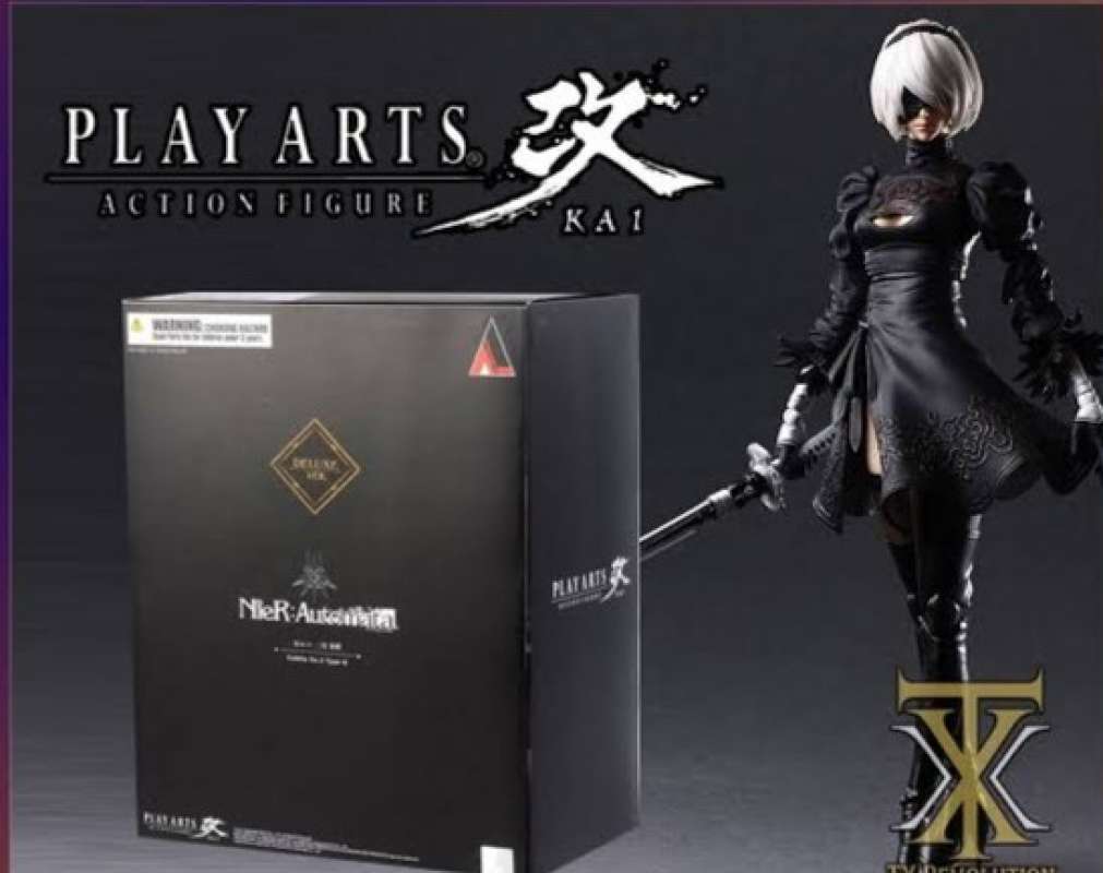 Promo Play Arts Kai Automata Nier 2B Wonderful World Game Action Figure ...