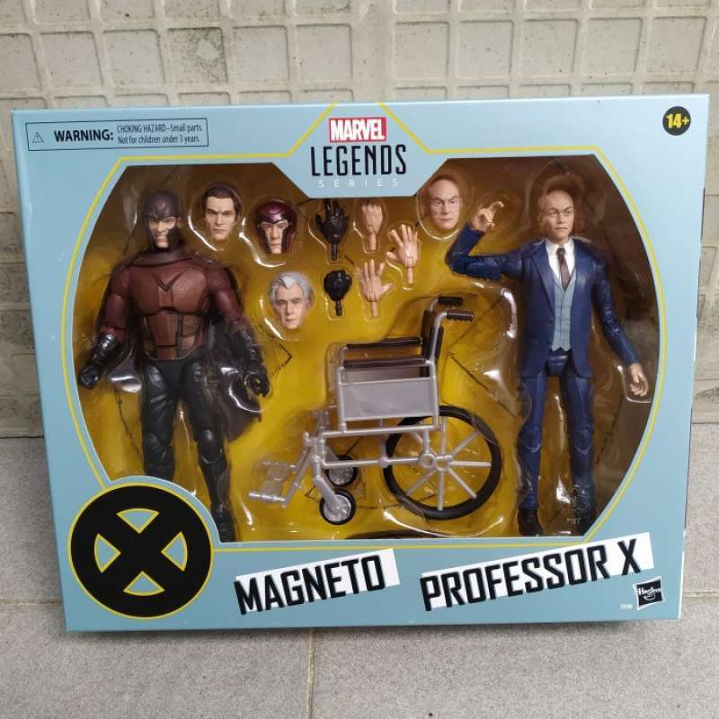 Jual Hasbro Marvel Legends 2-pack Magneto & Professor X Xavier X-men ...