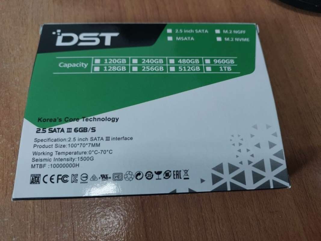 Promo Solid State Drive Ssd Dst Sata Iii 128gb | 256gb | 512gb Garansi ...