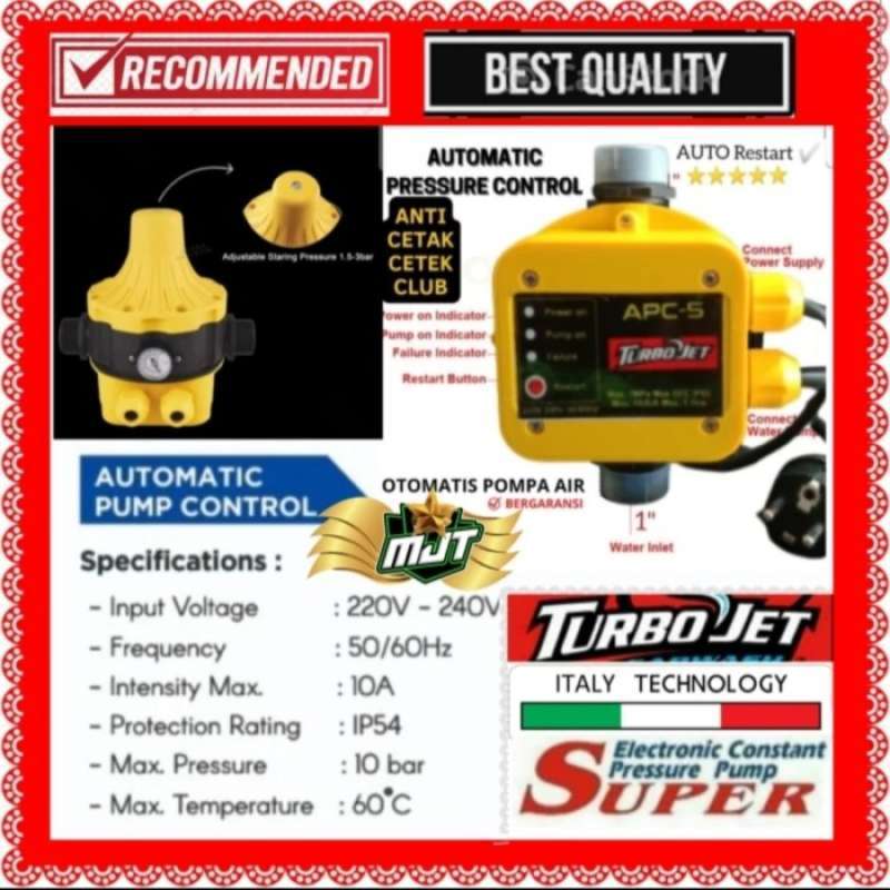 Promo Automatic Pressure Control Pompa Air San Ei Booster York Shimizu ...