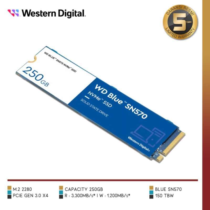 Promo WD Blue SN570 NVMe SSD | SSD M.2 NVMe Gen 3 x4 - Multivariasi ...