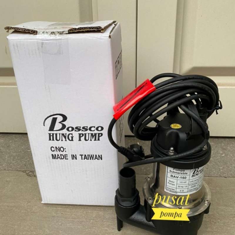 Promo Pompa Celup Bossco BAV-150 Manual Pompa Celup Air Kotor Bossco ...