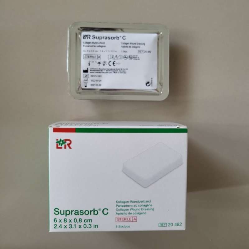 Promo Suprasorb C 6X8 Collagen Wound Dressing / Untuk Luka Diabetes ...