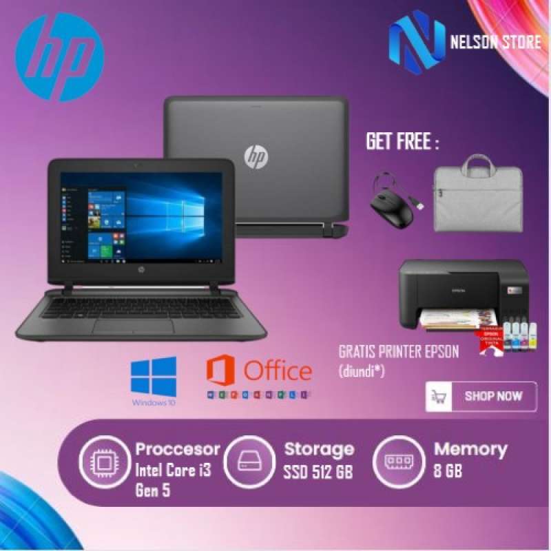 Promo Laptop Hp Probook G Intel Core I Gen Ram Gb Ssd Gb Bergaransi Free Hadiah