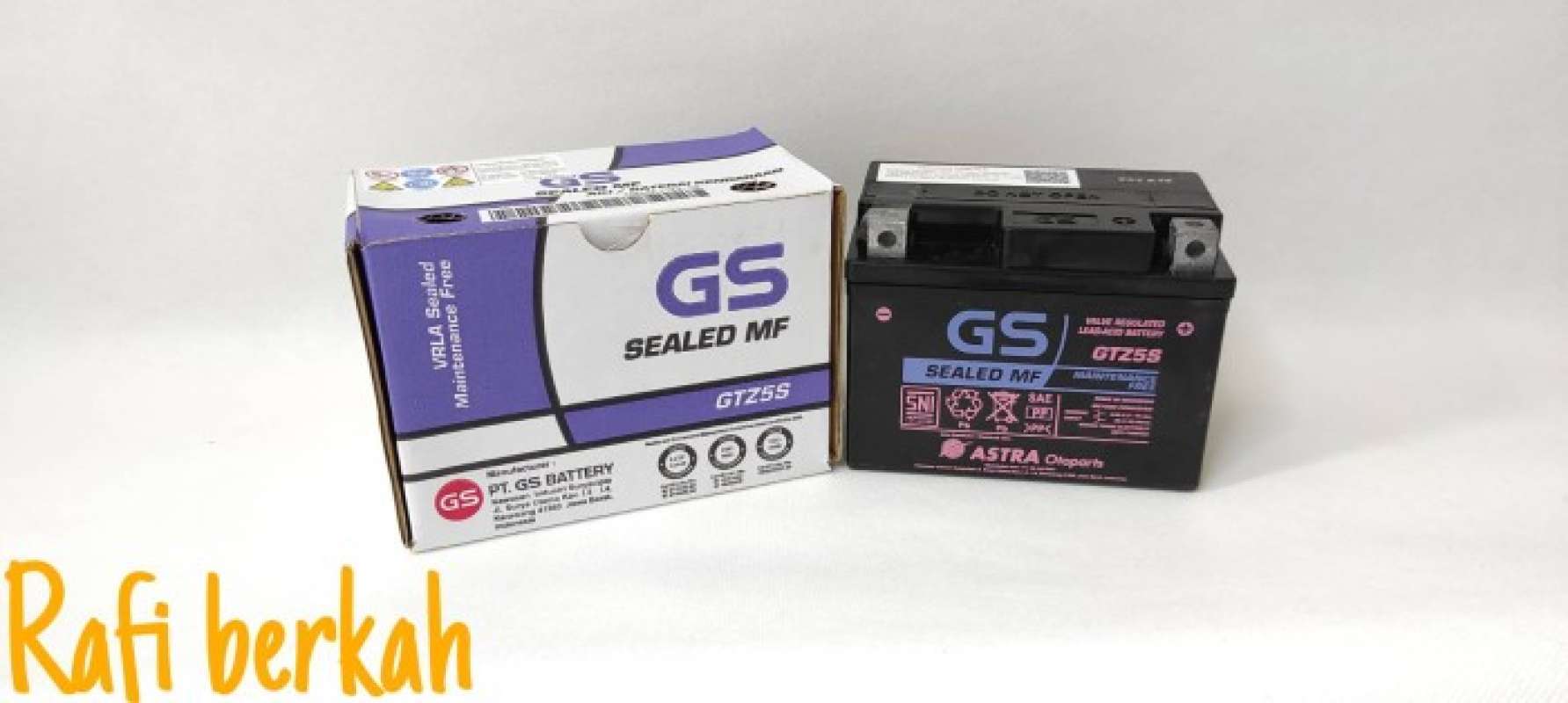 Promo Aki Motor Honda Scoopy,Beat,Absolute Revo Gtz5S Gs Astra Diskon 17% di Seller Golden ...