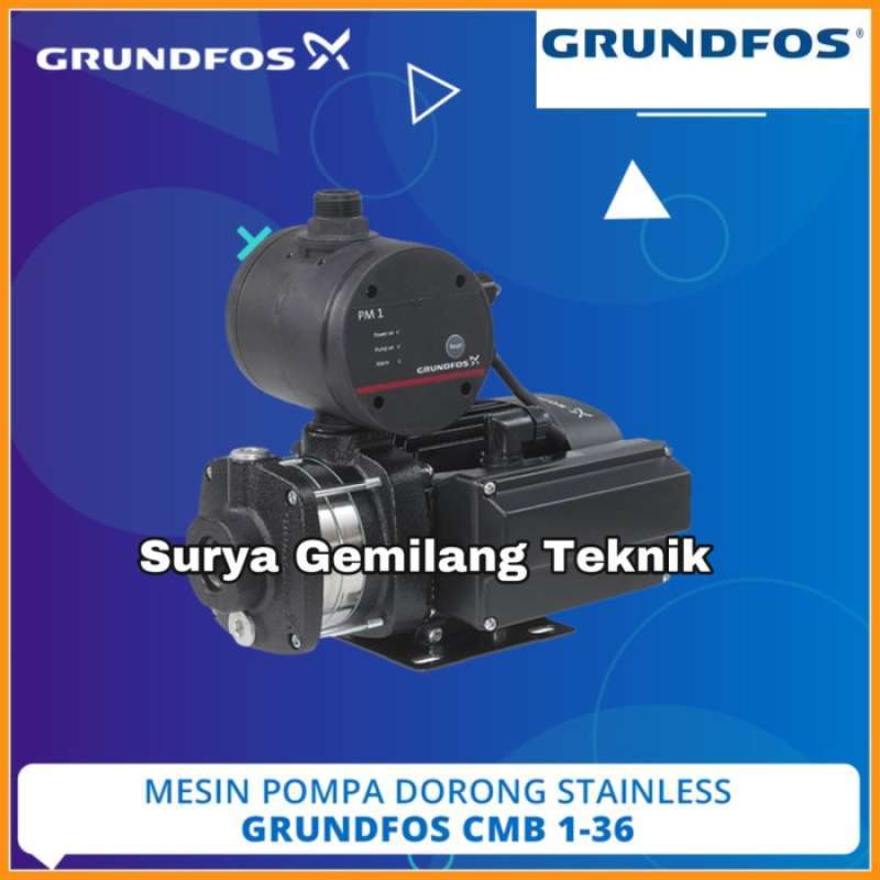 Jual Pompa Pendorong Booster Grundfos CMB 1-36 / PM 1-15 di Seller Waroka Store - Cengkareng ...