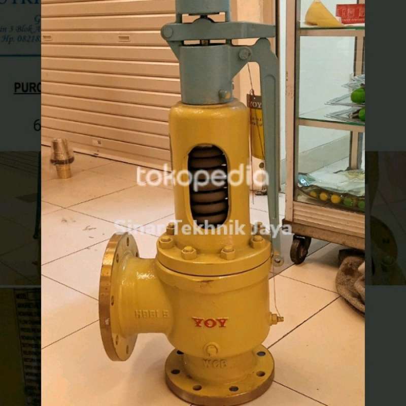 Promo safety valve pn25 2,5 x 3 inch wcb DN 65 x 80 flange Diskon 23% ...