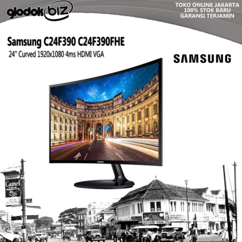 Promo Curved LED Samsung 24 C24F390 Full HD LCD Layar Lengkung Murah ...