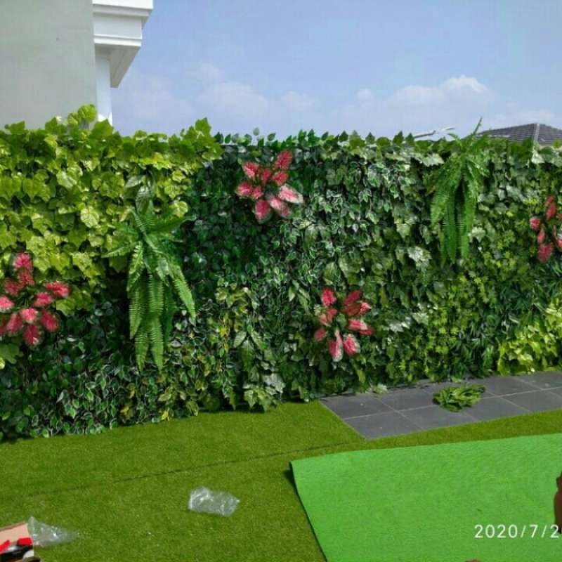 Promo Hiasan Dinding Vertical Garden Taman Sintetis Berbagai Dekorasi ...