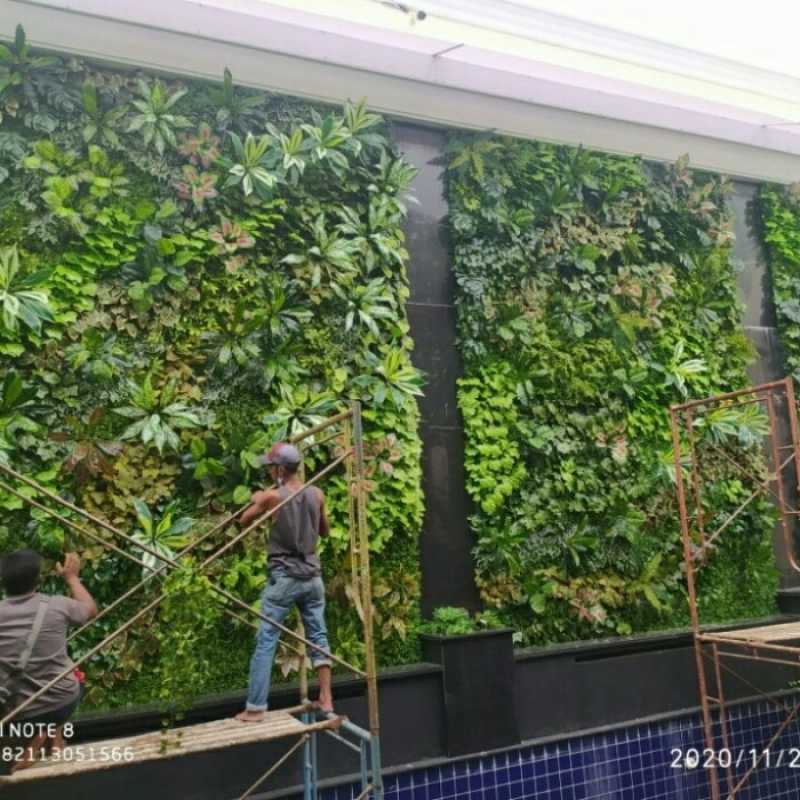 Promo Hiasan Dinding Vertical Garden Taman Sintetis Berbagai Dekorasi ...